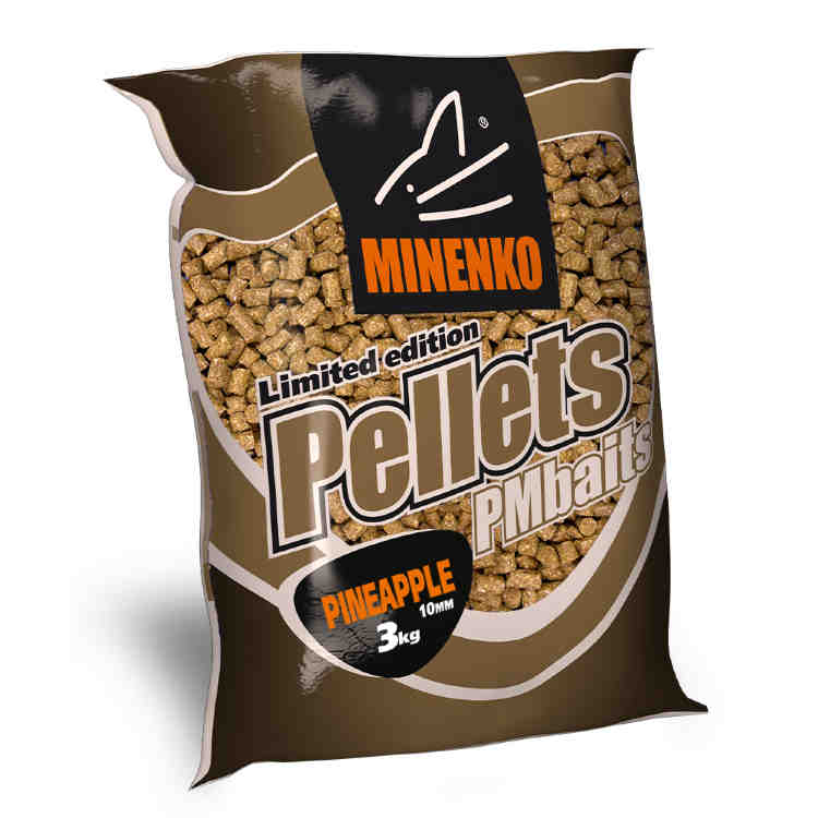 Пеллетс MINENKO Pineapple 10мм (3кг) купить оптом на сайте Прикормки «MINENKO» оптом