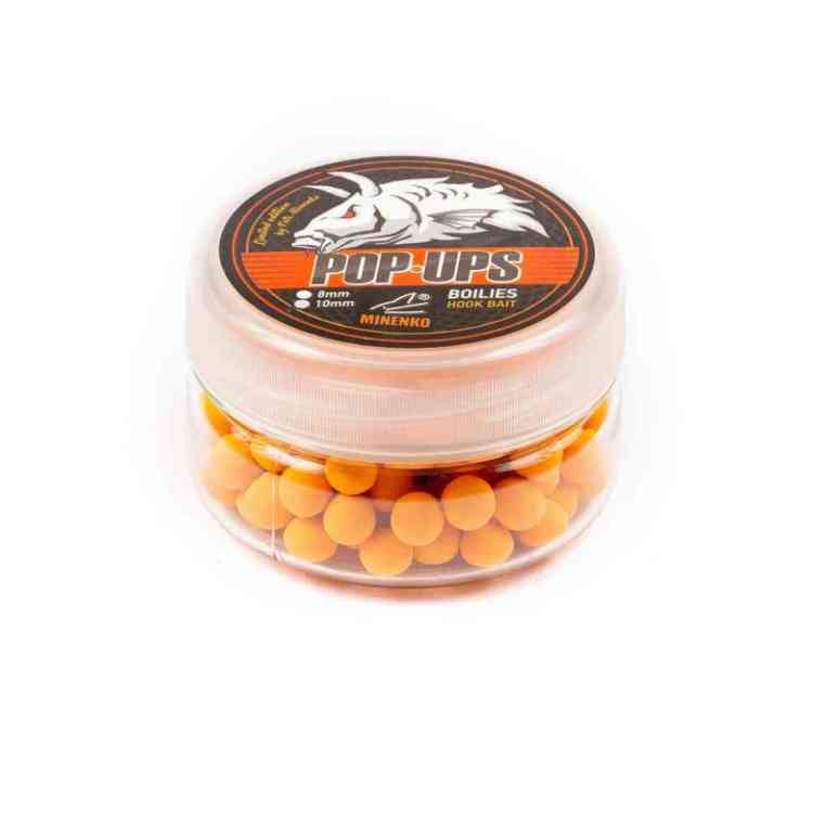 Бойлы плавающие MINENKO MANDARIN Pop-Up 8мм купить оптом на сайте Прикормки «MINENKO» оптом