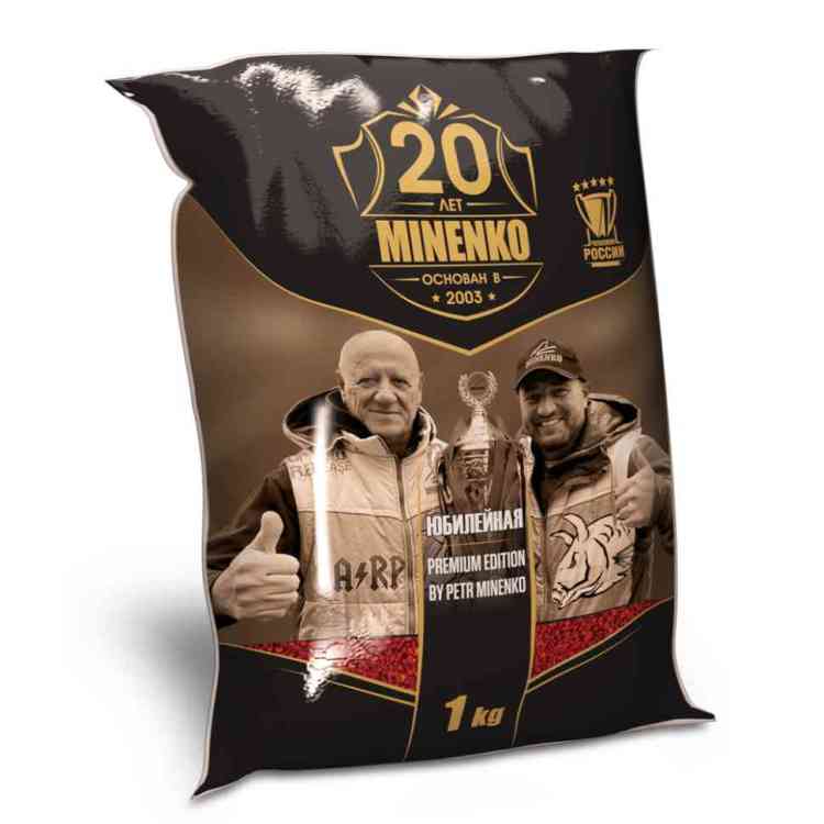 Прикормка MINENKO «Юбилейная» Мастер Карп купить оптом на сайте Прикормки «MINENKO» оптом