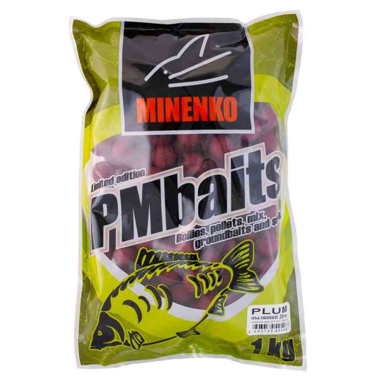 Бойлы пылящие MINENKO Plum 24мм (1кг) купить оптом на сайте Прикормки «MINENKO» оптом