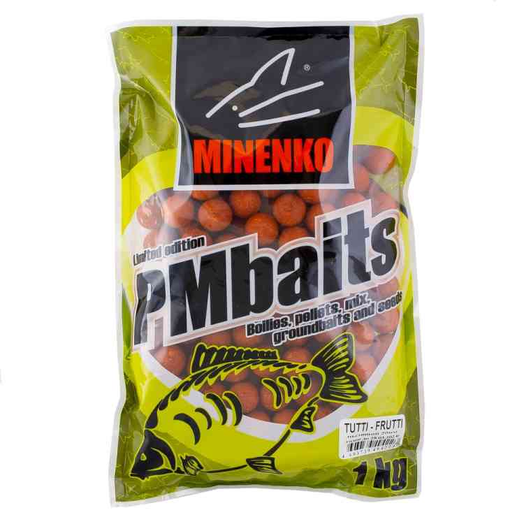 Бойлы пылящие MINENKO Tutti - Frutti 24мм (1кг) купить оптом на сайте Прикормки «MINENKO» оптом