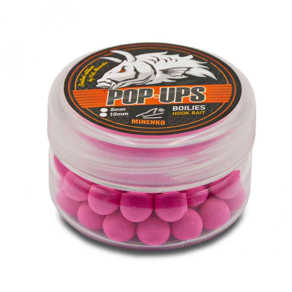 Бойлы плавающие MINENKO MANDARIN (PINK) Pop-Up 10мм купить оптом на сайте Прикормки «MINENKO» оптом